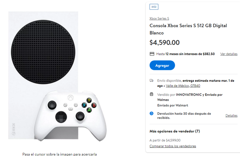 unocero - ¡Consigue esta Xbox Series S a su mejor precio, a 4,000 pesos!